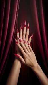 21 Bold Vampire Nails to Steal the Spotlight – Style Sage Pro