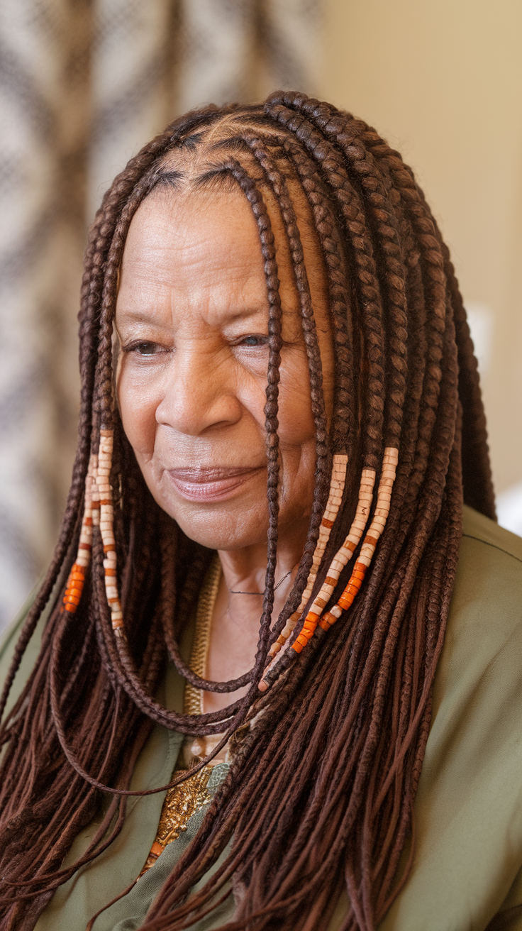 22 Braids for Older Black Women Over 50 – Style Sage Pro