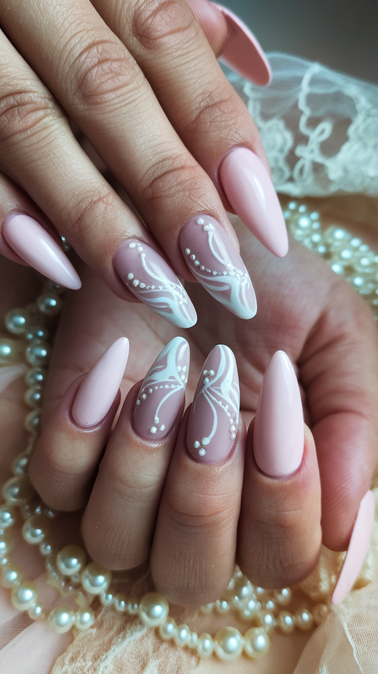 23 Romantic Rococo Nail Ideas – Style Sage Pro