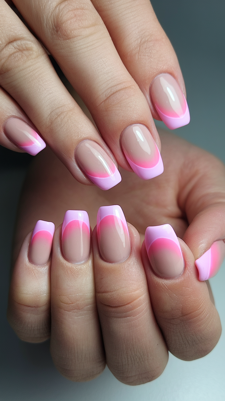 27 Ombre French Tip Nails – Style Sage Pro