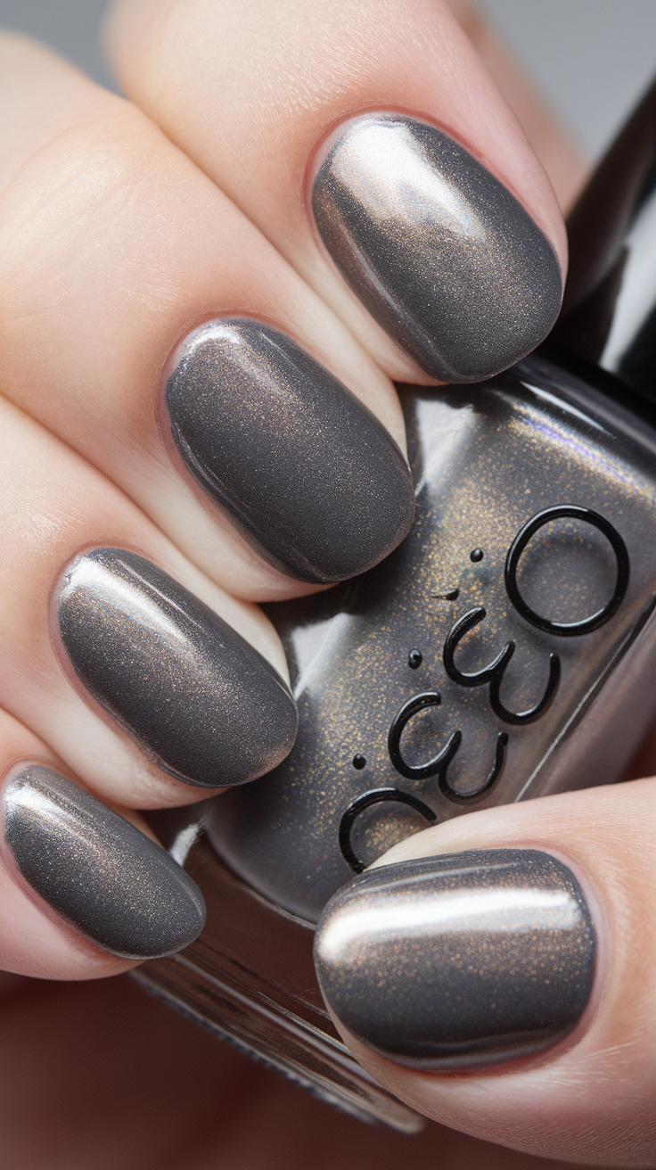 35 Grey Color Nails Design and Ideas – Style Sage Pro