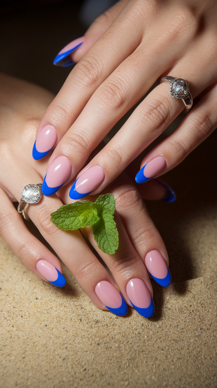 23 French Tip Beach Nails – Style Sage Pro