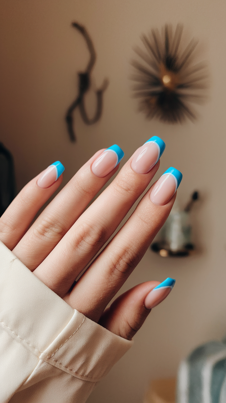 23 French Tip Beach Nails – Style Sage Pro