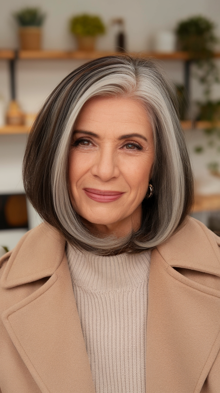 Gracefully Gray: 25 Salt and Pepper Looks for Women Over 50 – Style ...
