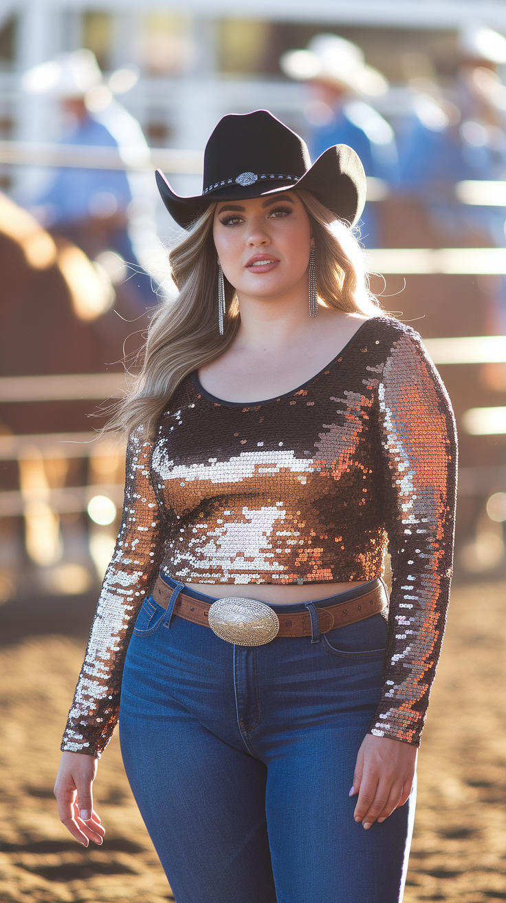 29 Plus Size Rodeo Outfits For Women – Style Sage Pro