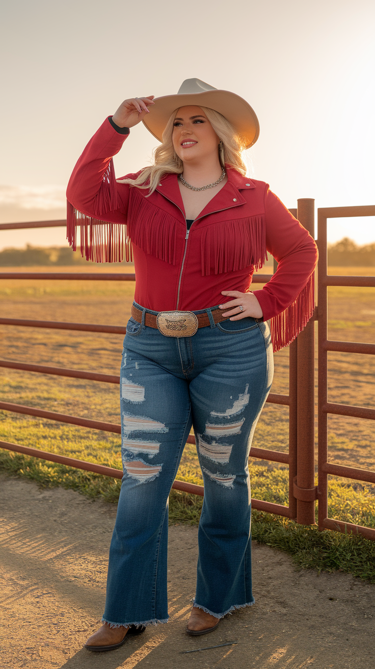29 Plus Size Rodeo Outfits For Women – Style Sage Pro