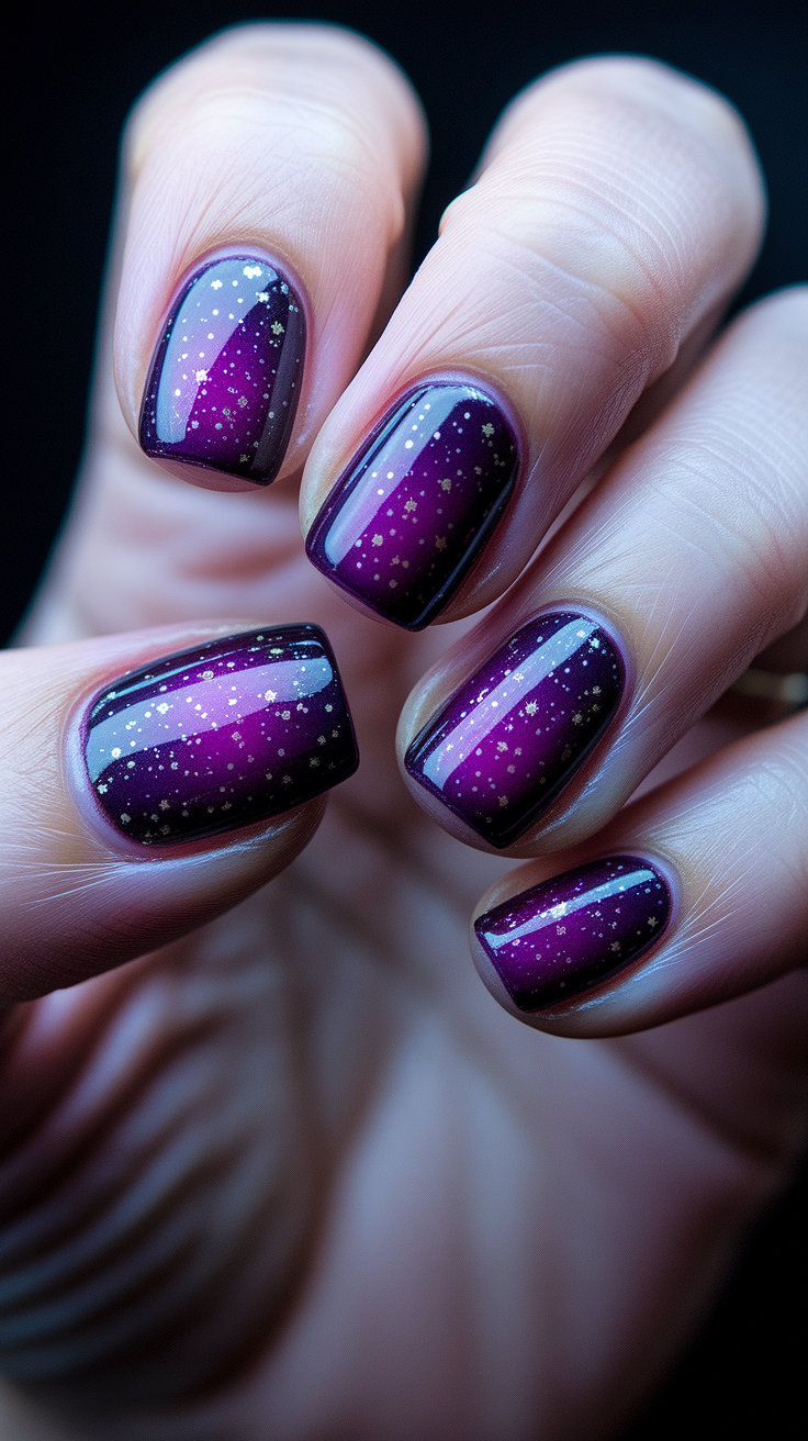 22 Dark Purple Nails Ideas – Style Sage Pro
