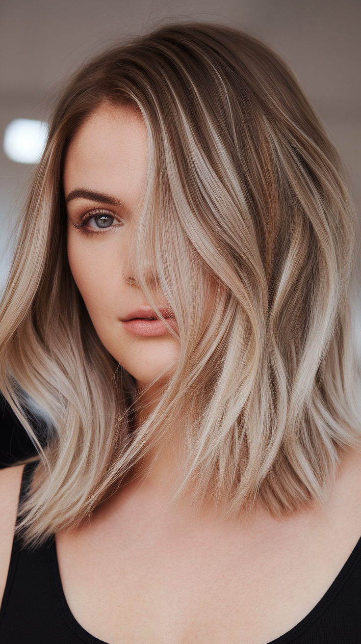 Face-Framing Magic: 24 Medium Haircuts Perfect for Round Faces – Style ...