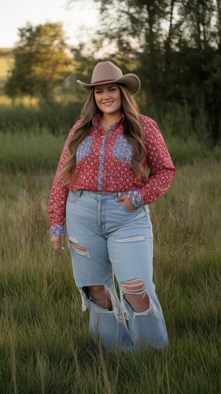 25 Plus Size Country Outfits – Style Sage Pro