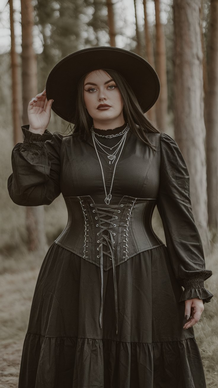 23 Plus Size Goth Outfits – Style Sage Pro