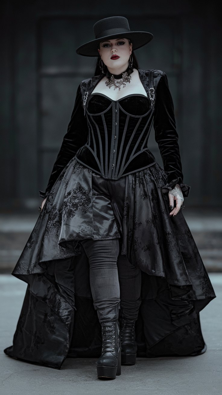 23 Plus Size Goth Outfits – Style Sage Pro