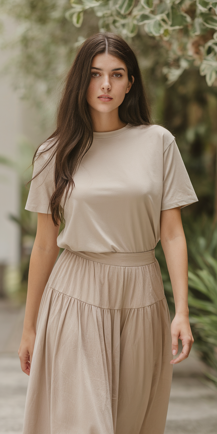 21 Long Maxi Skirt Outfits to Elevate Your Everyday Style – Style Sage Pro