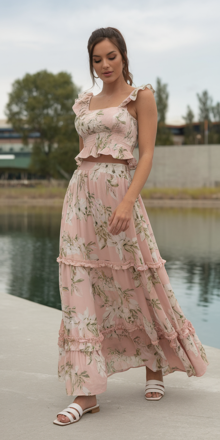 21 Long Maxi Skirt Outfits to Elevate Your Everyday Style – Style Sage Pro
